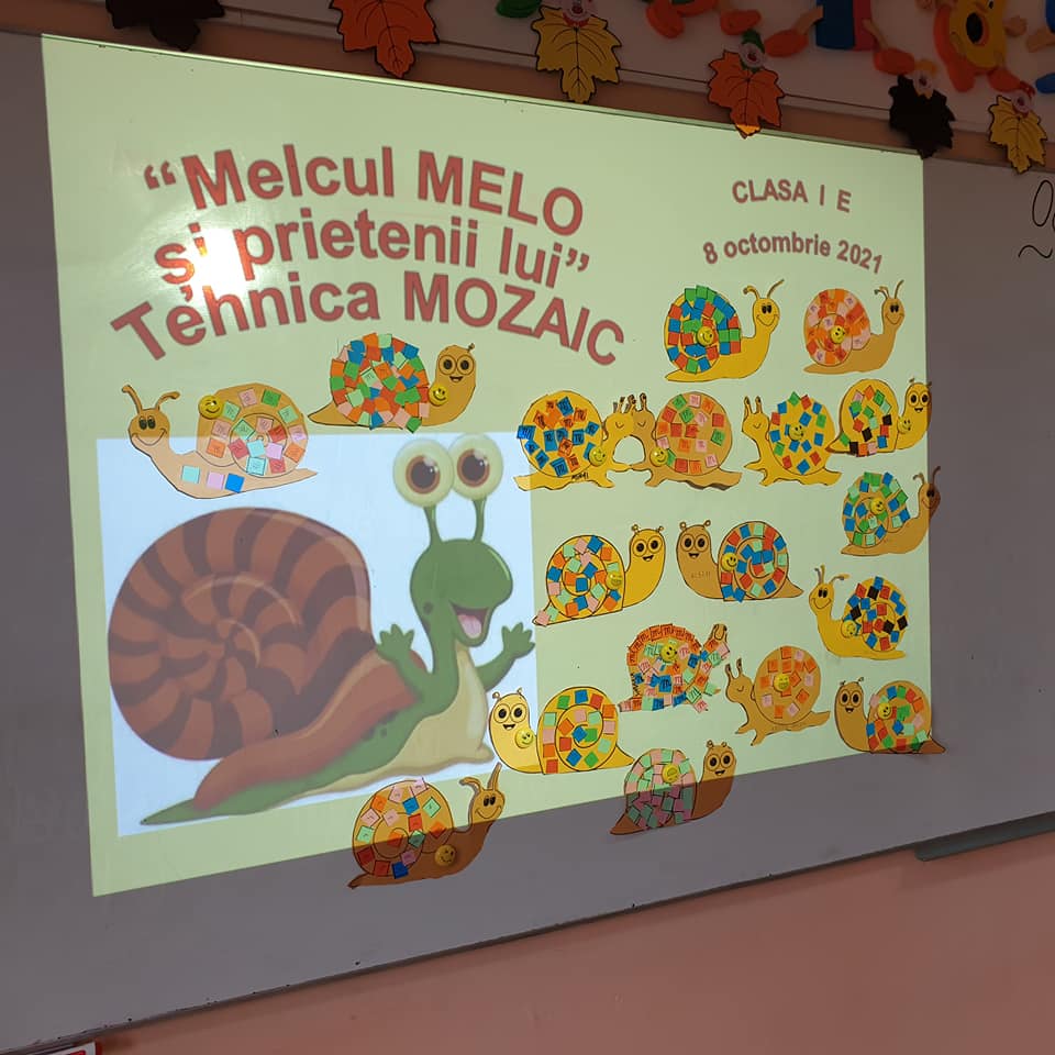 Melcul MELO – tehnica MOZAIC în clasa BEESMART – BeeSmart – Blogul meu ...